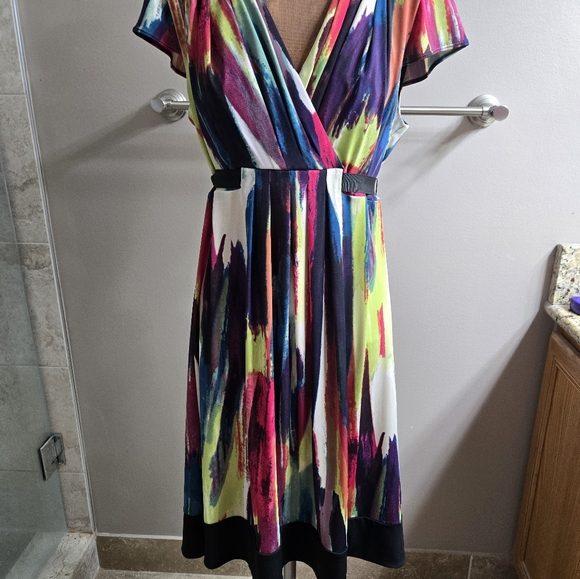 Signature by Sangria | Dresses | Signature By Sangria Pink And Yellow ...